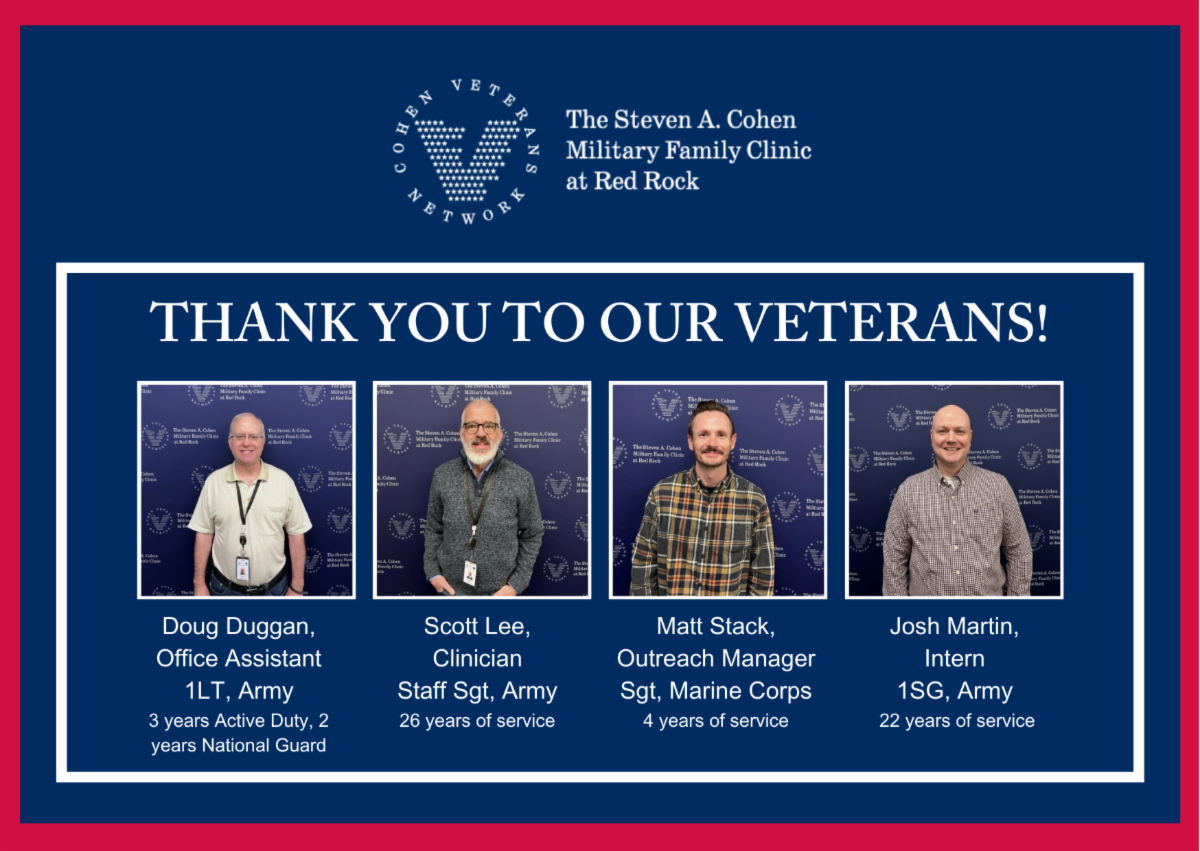 Grateful for our Veterans and Their Families