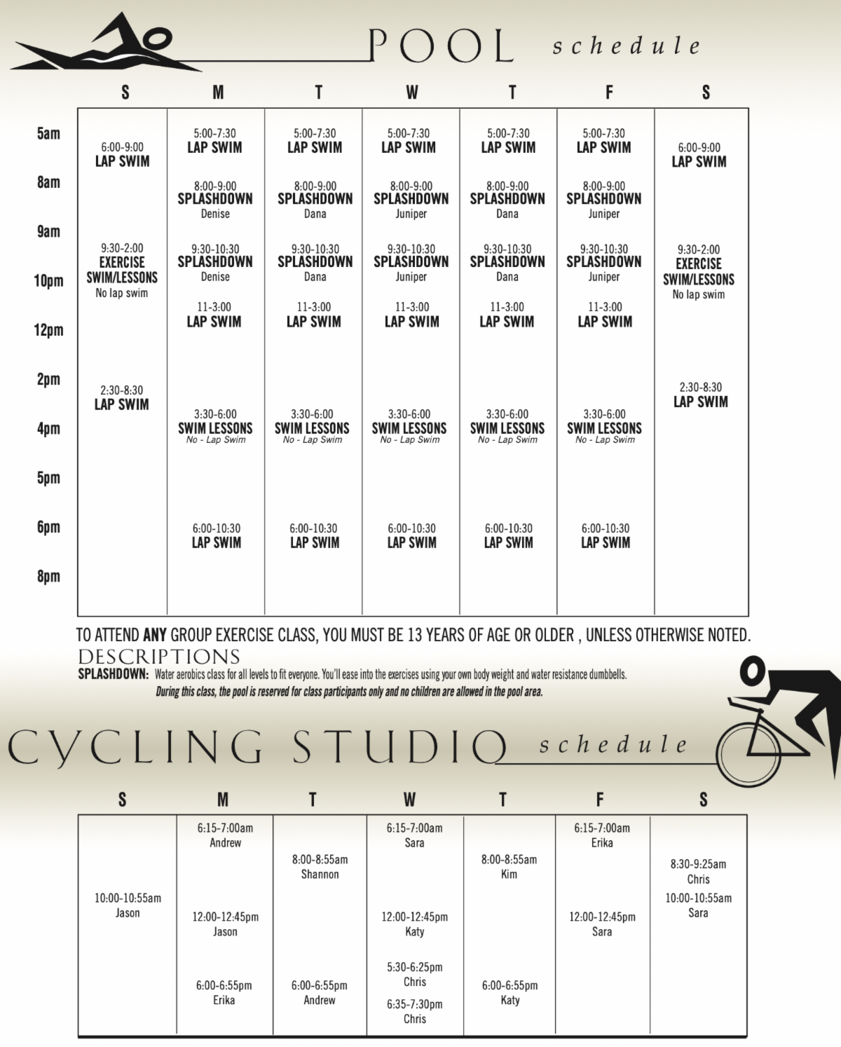 OAC Newsletter: Updates, Class Schedules, & More.