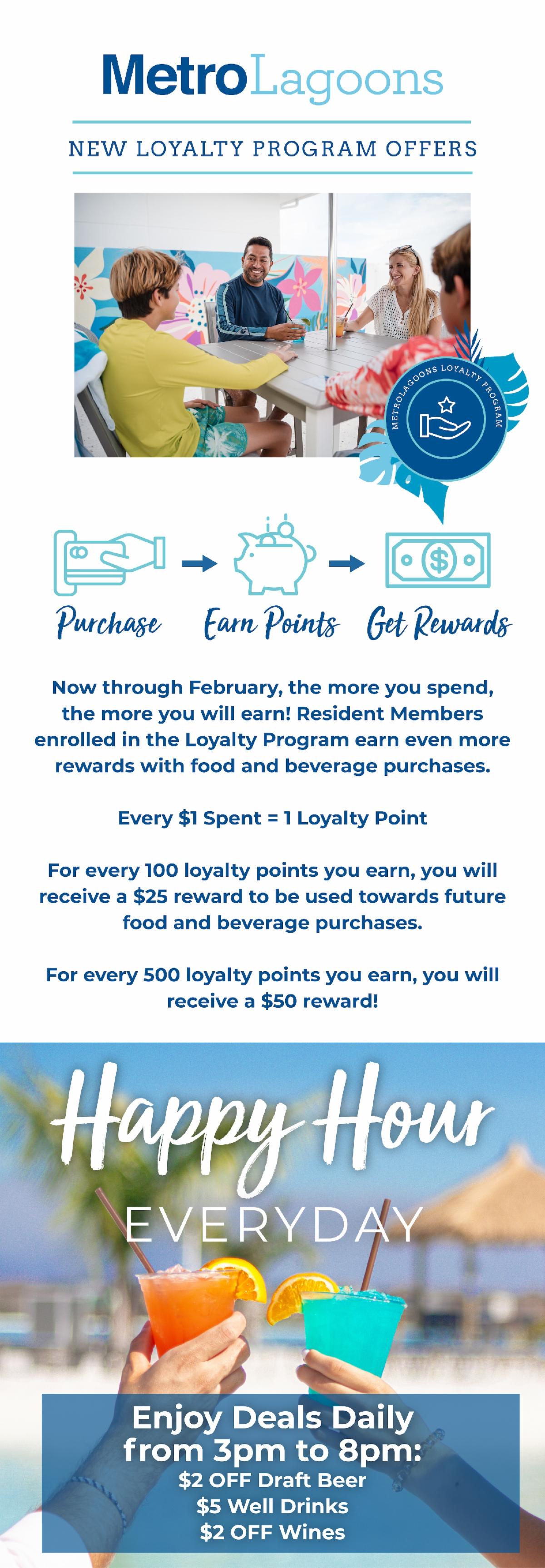 Earn More With Our Resident Member Loyalty Program