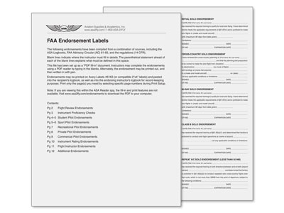 Press Release: FREE Endorsement Labels Updated!