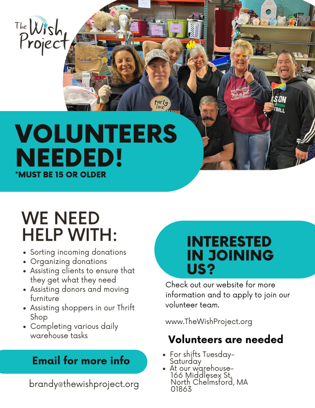 Check out the latest news from The Wish Project!