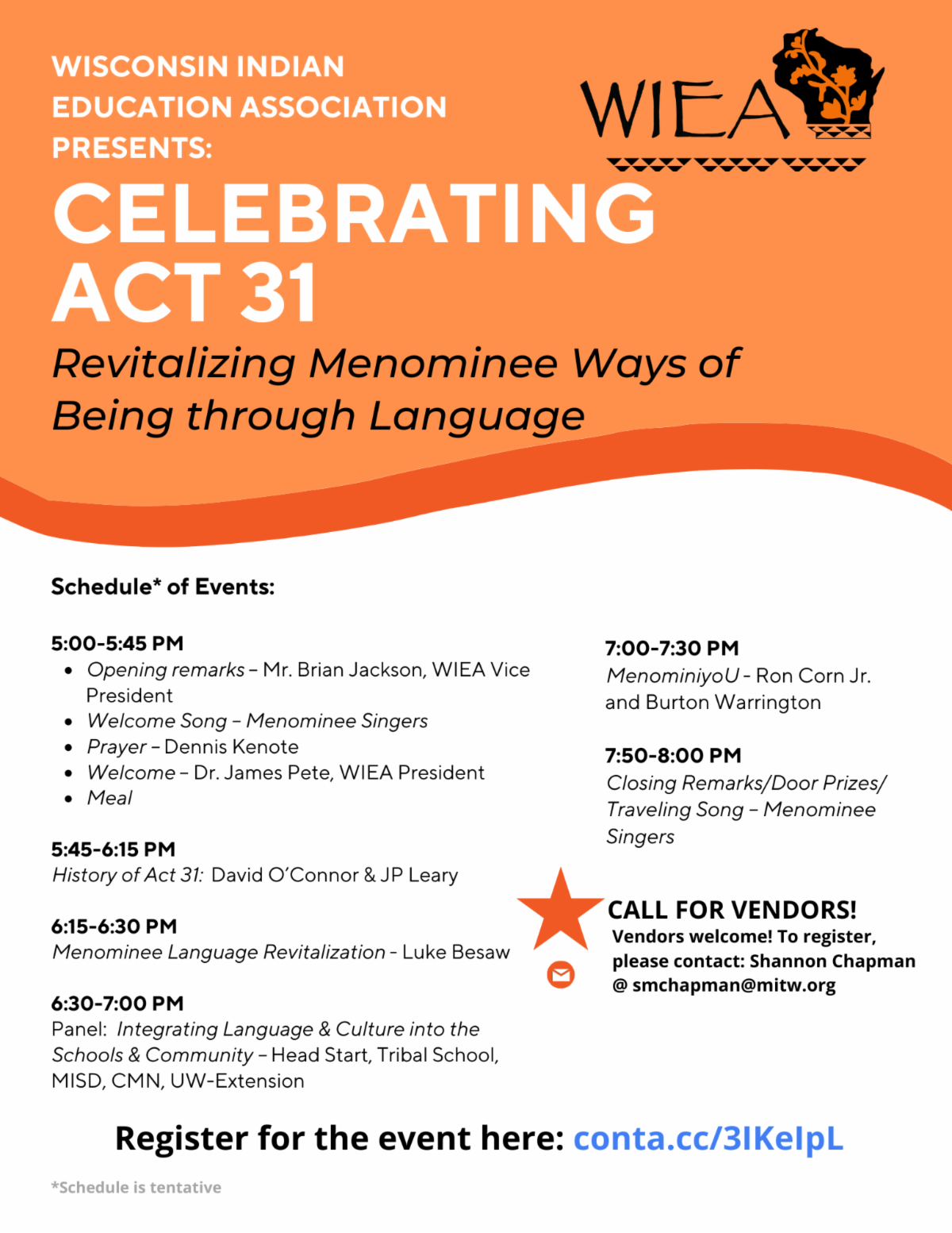Celebrating Act 31: Revitalizing Menominee Ways of Being Through Language