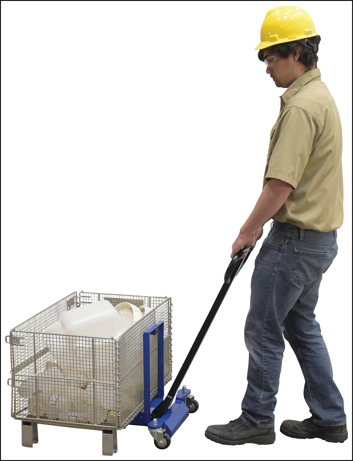 Vestil - New Product Announcement - Half Size Single Fork Pallet Master