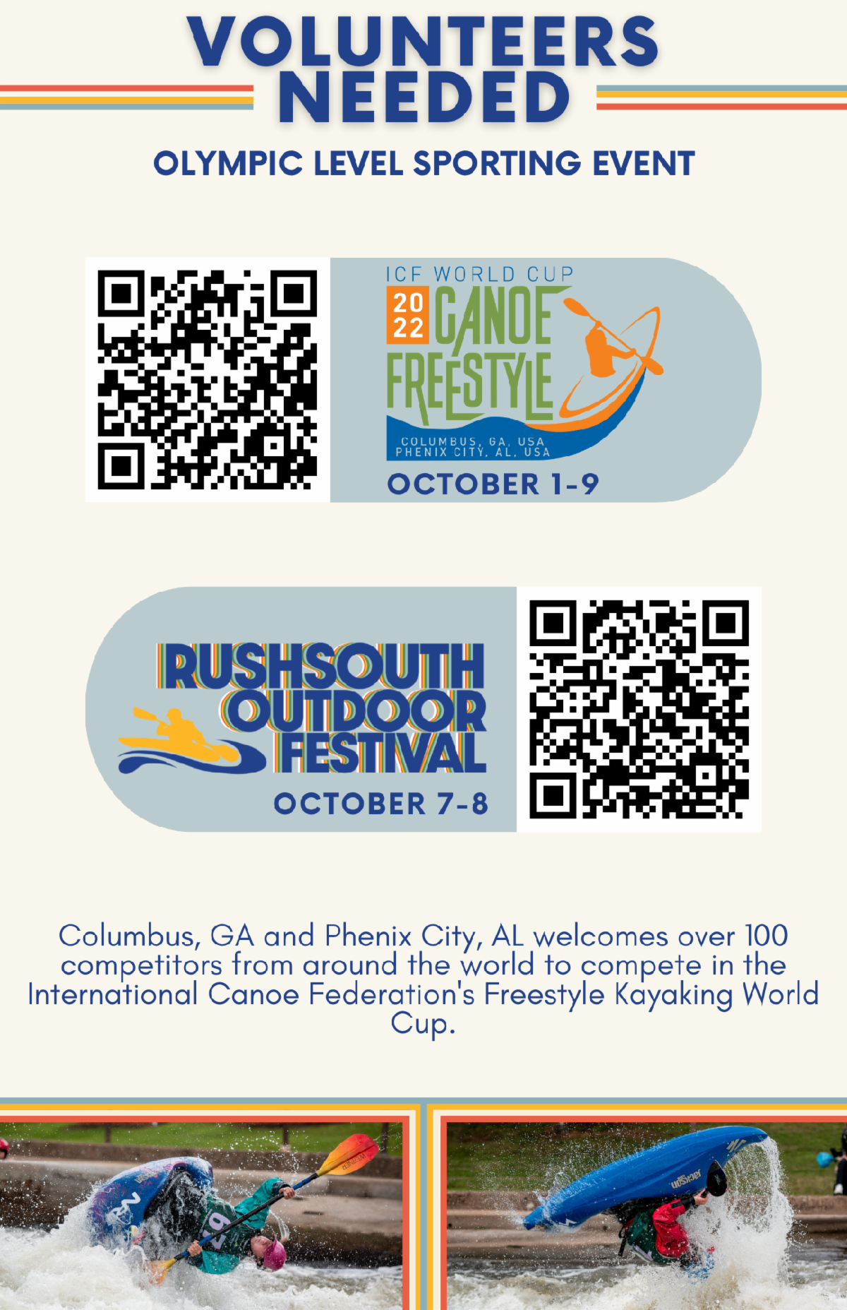 Get out your calendar and save the date for all of the upcoming events!