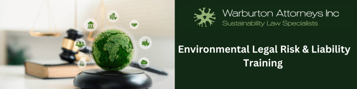 Environmental Legal Risk & Liability Training