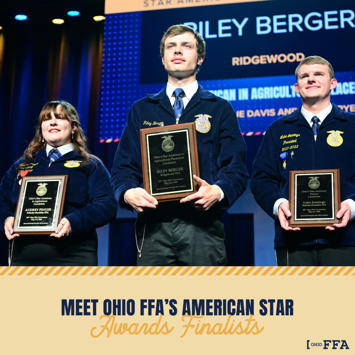 Meet Ohio FFA's American Star Awards Finalists