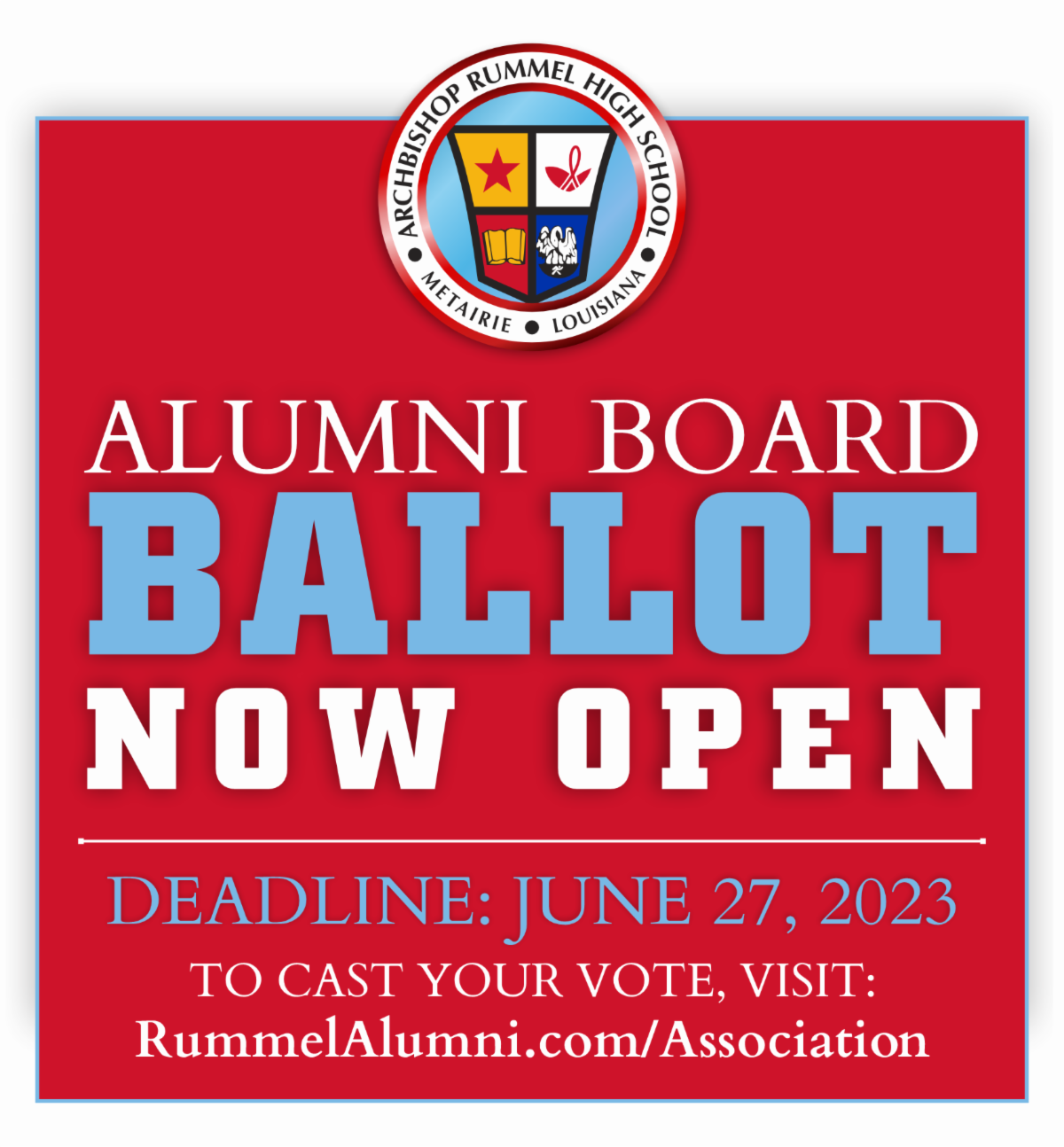 Reminder: Alumni Board Ballot Now Open