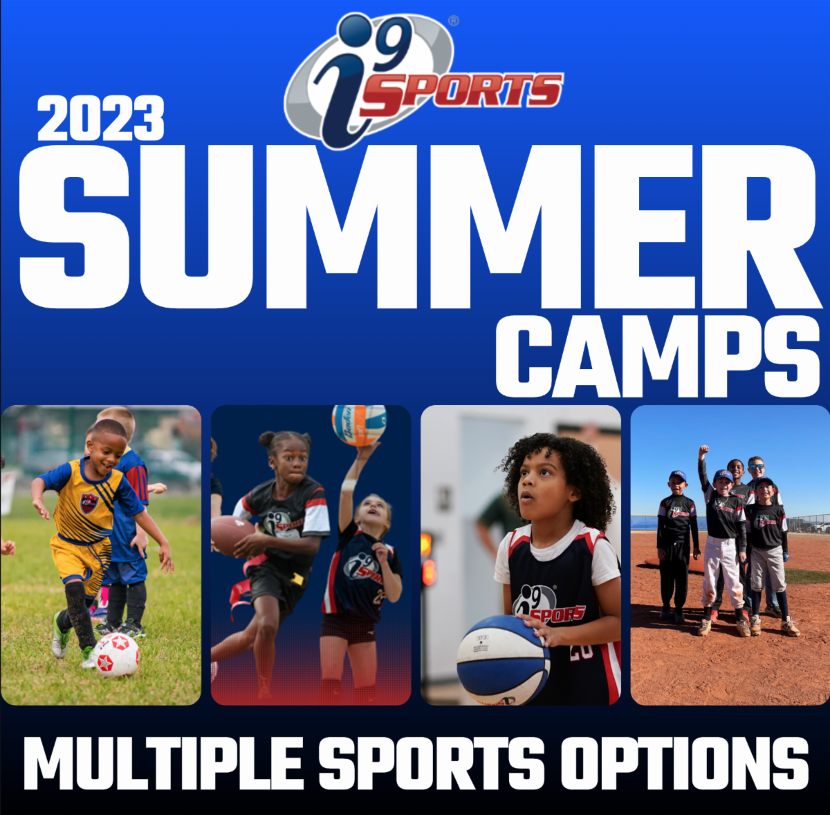 July Programs Start Next Week🏀⚽🏈⚾🎾