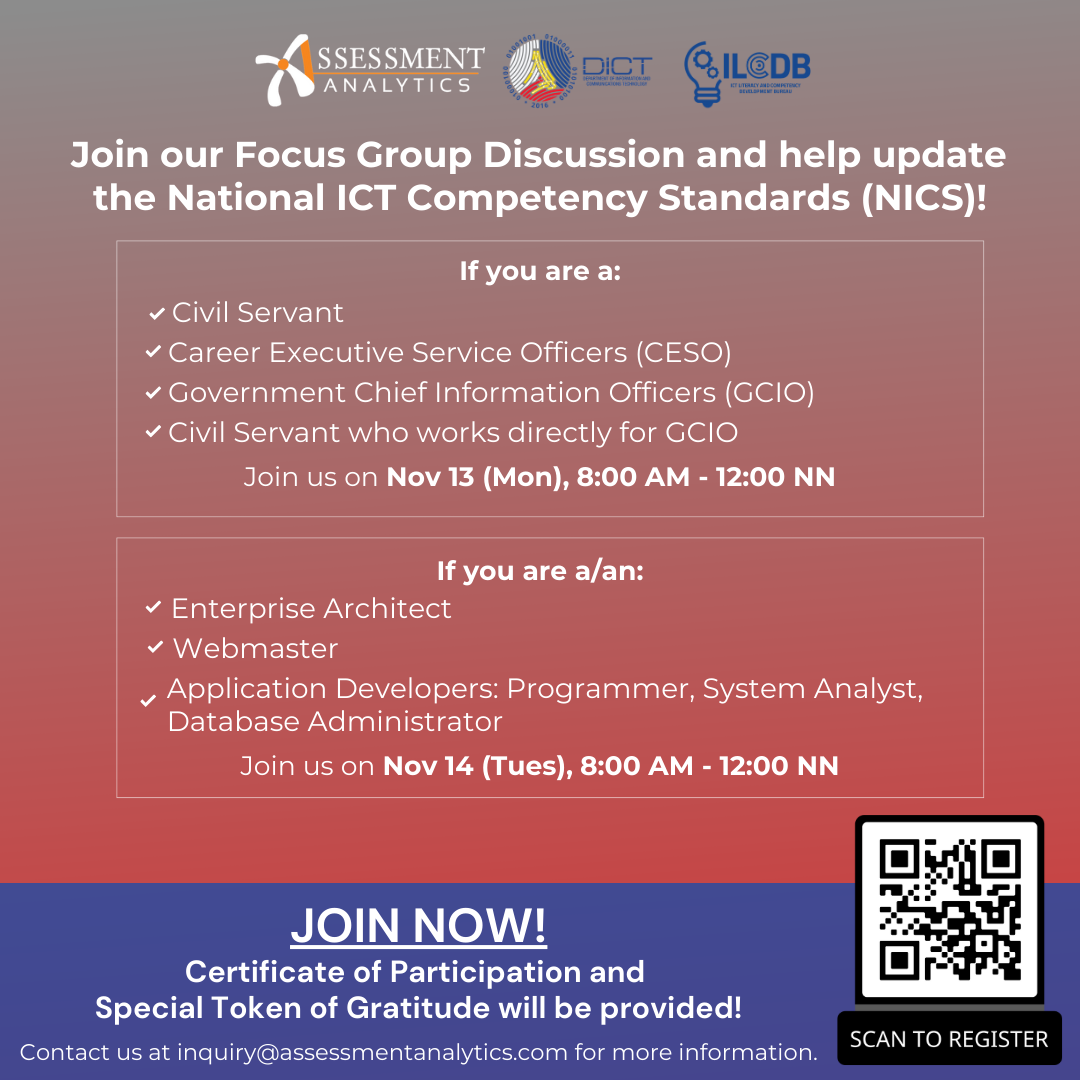 Invitation to Join our Focus Group Discussion on Updating the National ...