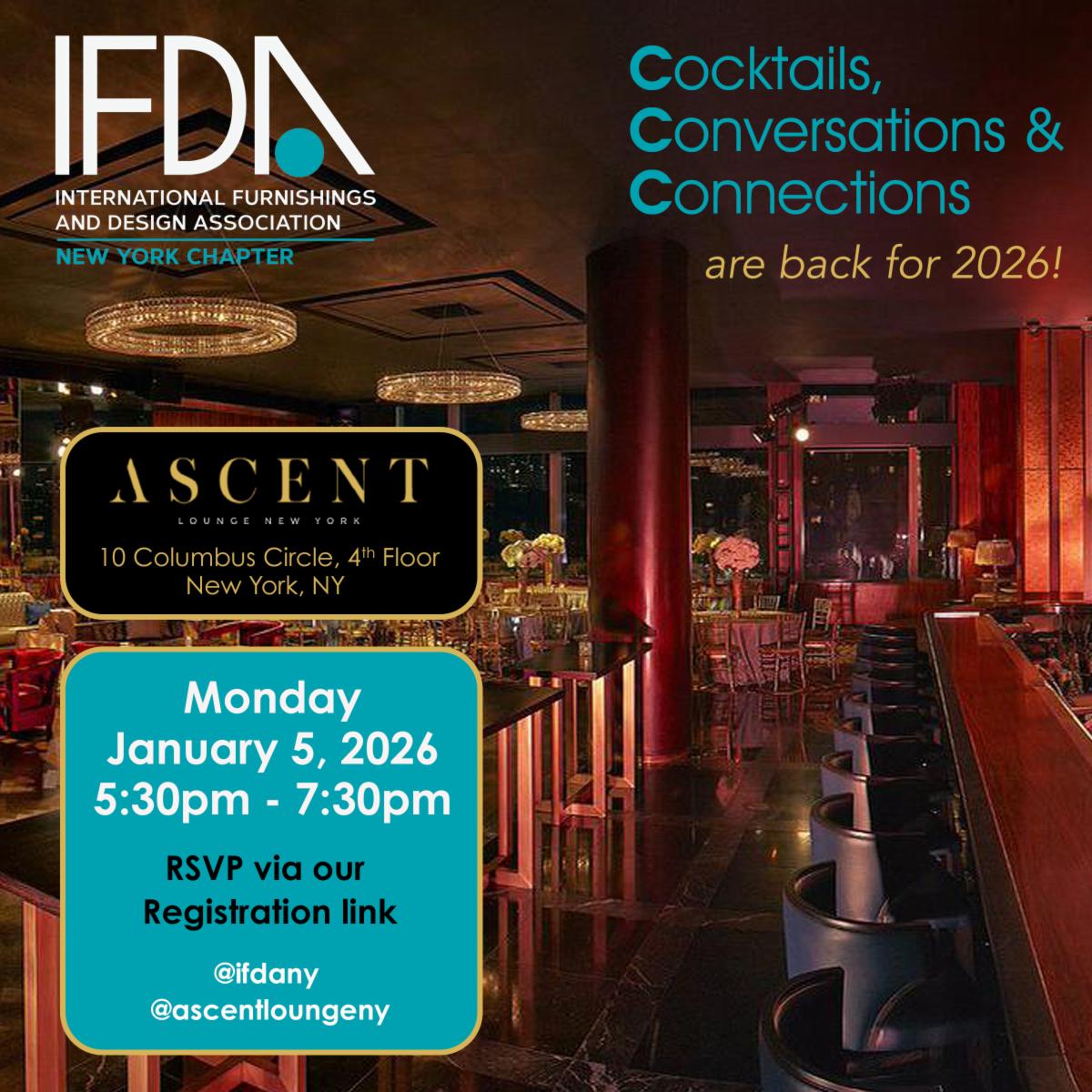 IFDA New York Chapter CCC's are back for 2026!