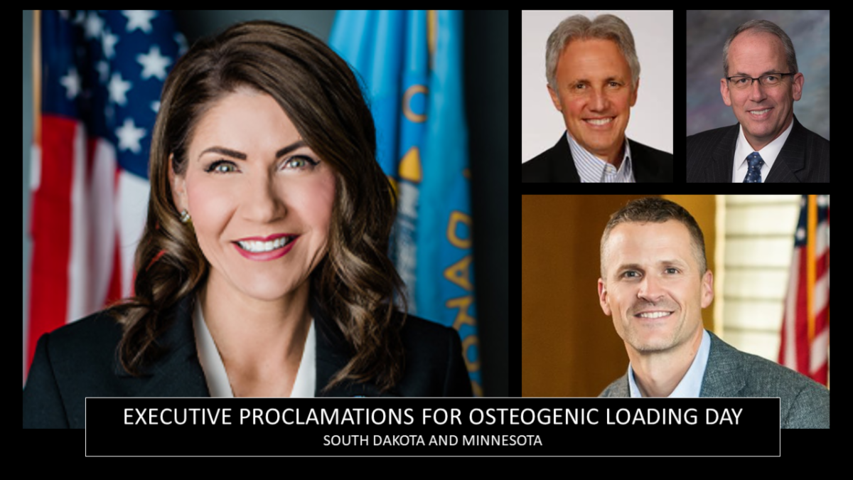 Press Release - Osteogenic Loading Day Proclamations