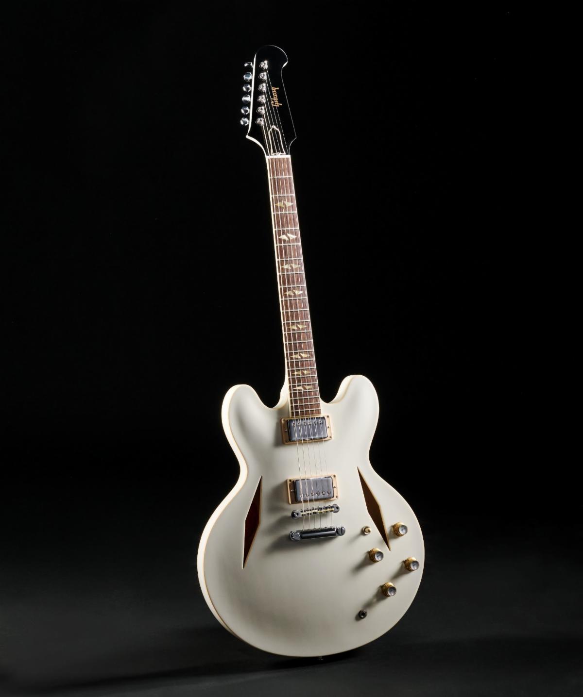Gibson Custom Unveils Dave Grohl DG-335 Limited Edition in Alpine White – Limited release of 50 ...