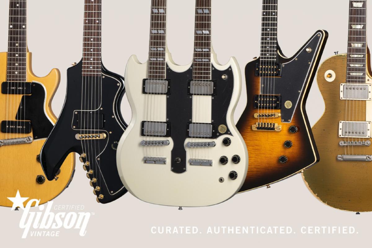 Gibson Certified Vintage: Launches Third Round of Rare and Highly ...