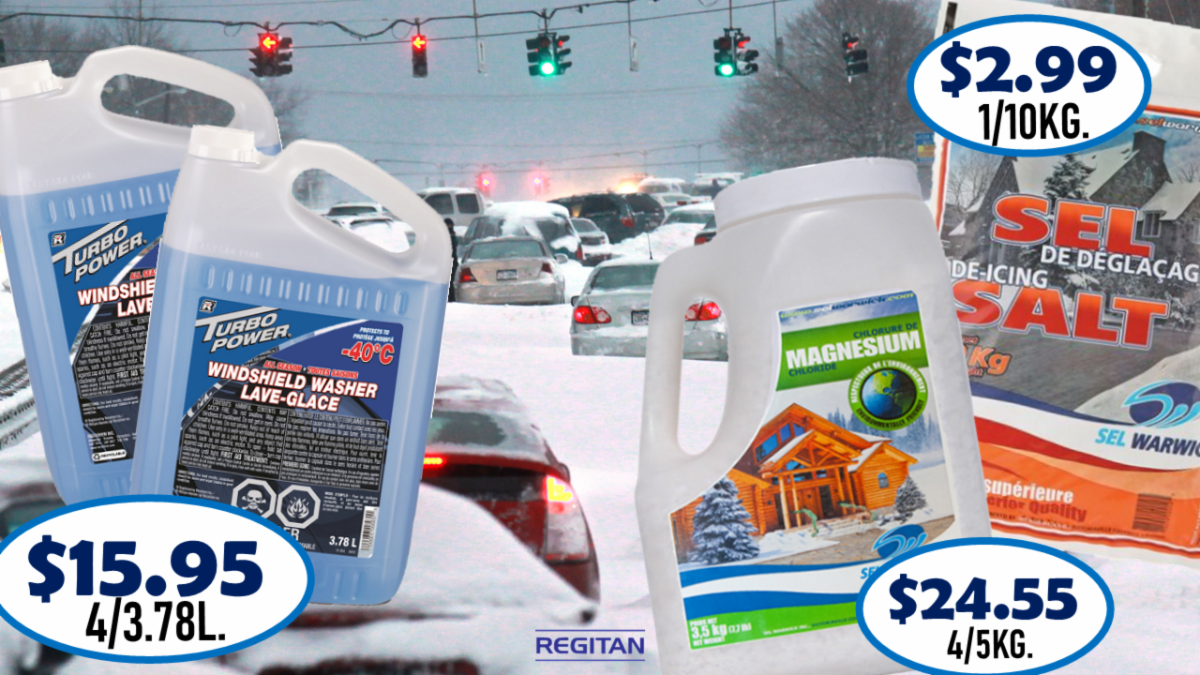 CHEZ DISTRIBUTION REGITAN TOUT CE QU’IL VOUS FAUT AU MEILLEUR PRIX!