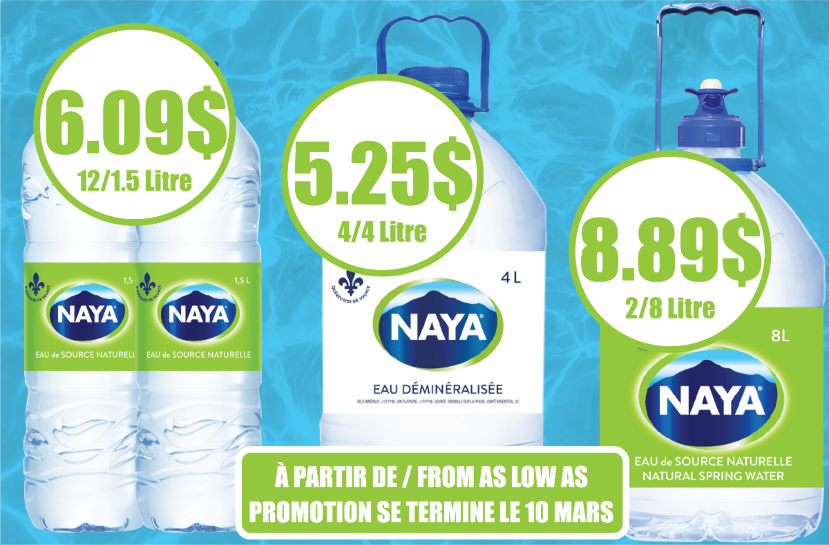 SUPERS PROMOTIONS DE LA SEMAINE DE RELÂCHE REGITAN SPRING BREAK EVENT.