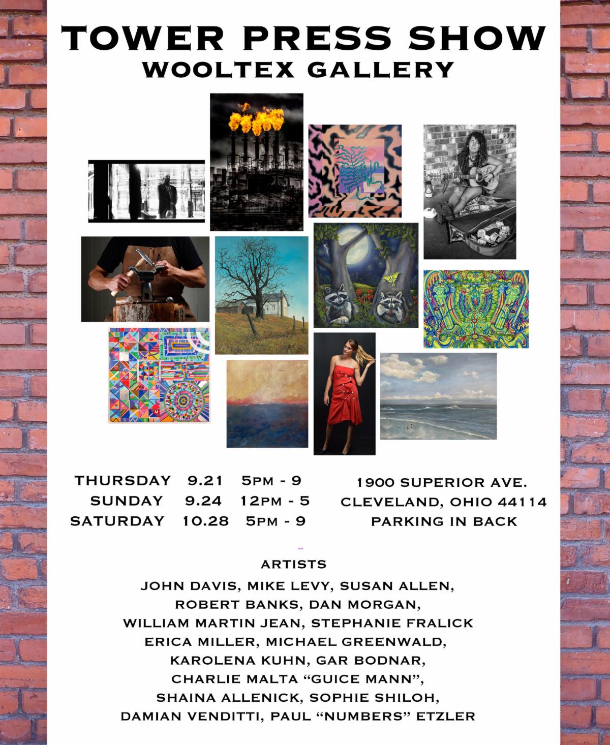 Tower Press Group Exhibition / Party Attn: