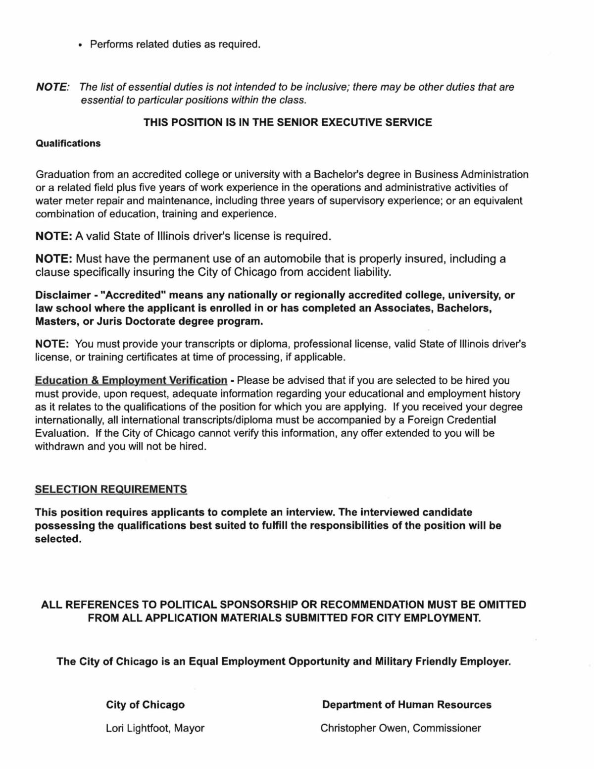 27th Ward Newsletter