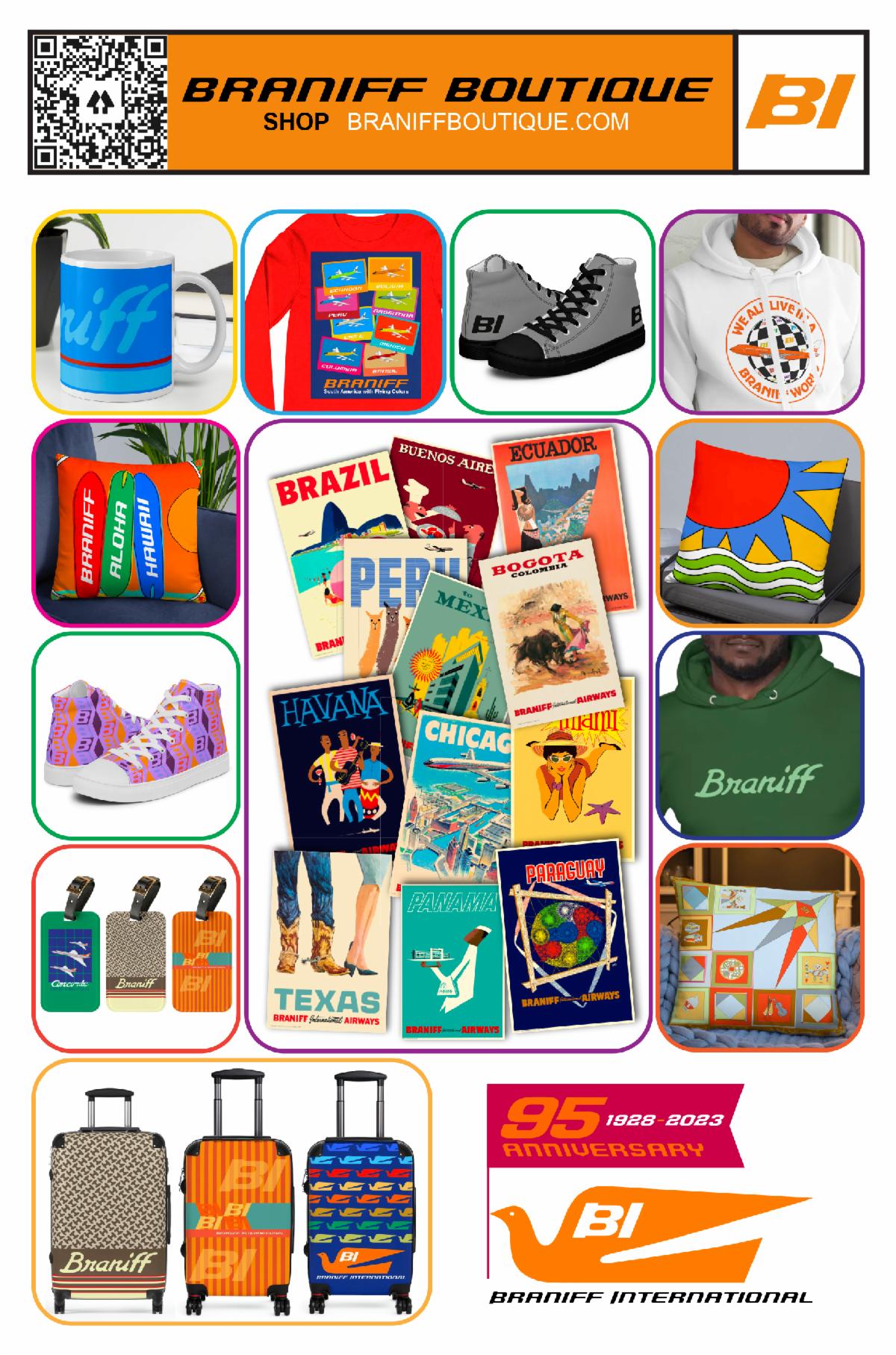 Braniff Airways Foundation - New Braniff Fall Collection of Fashions ...