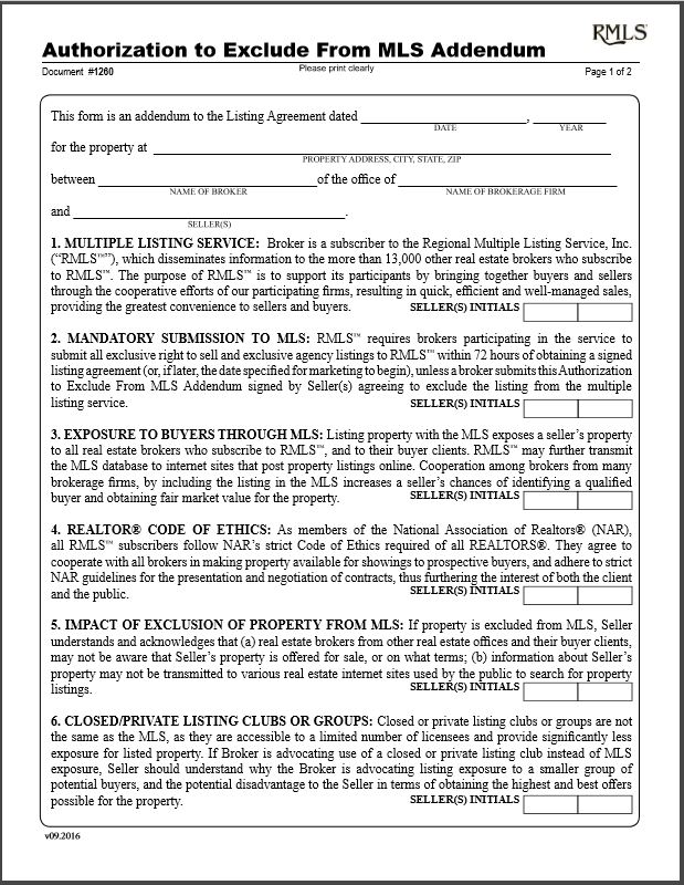Revised Office Exclusive Form, Policies Rolling Out This Week