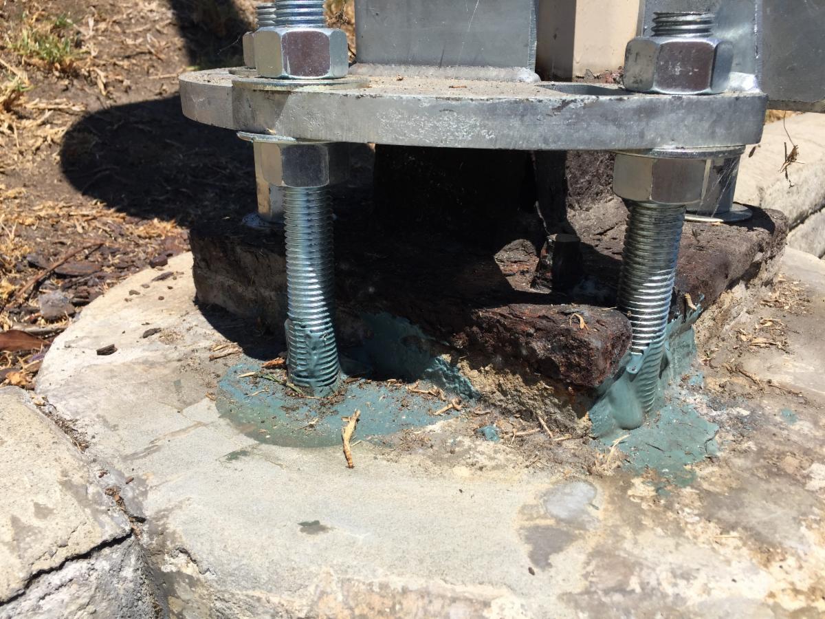 Tech Tip: Drilling and Epoxy new anchor bolts.