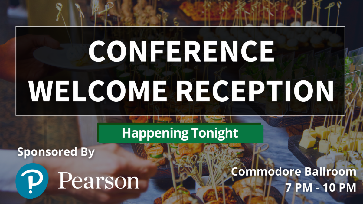 Eastern Regional Conference - Welcome Reception starts at 7 PM