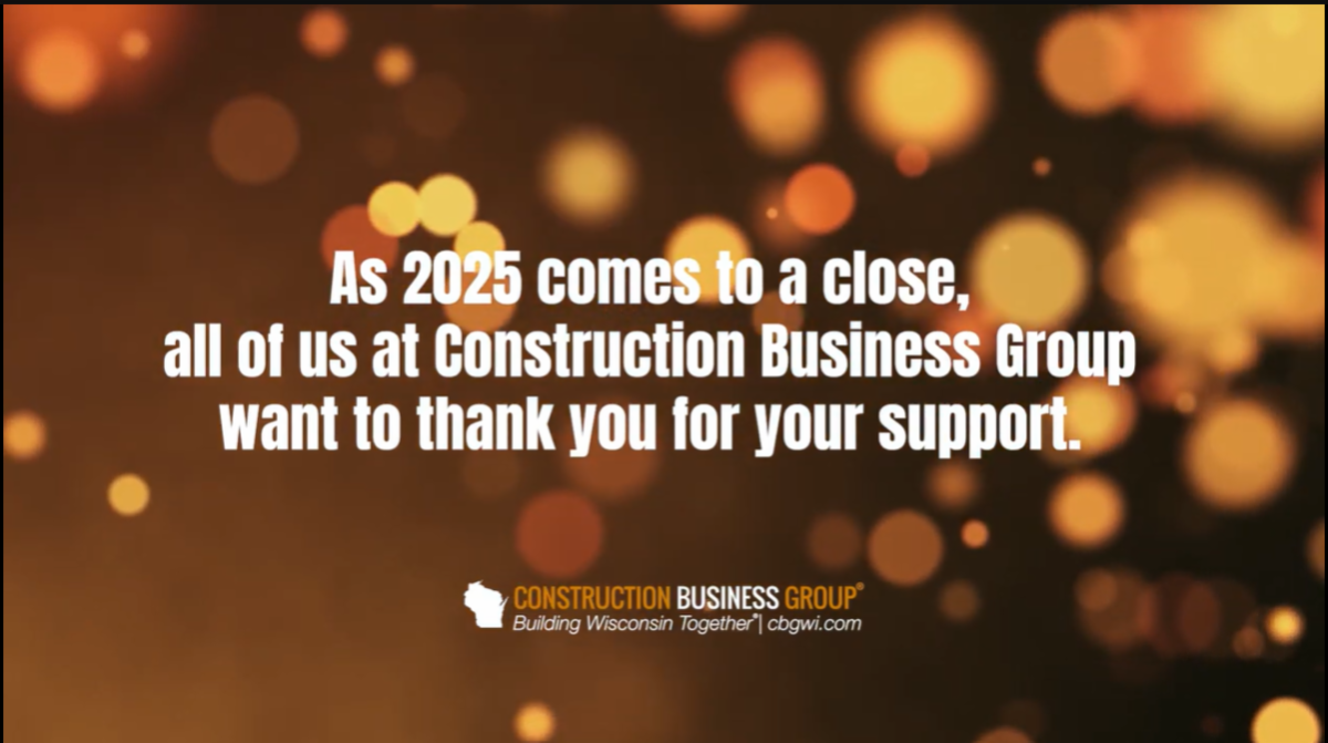 Happy Holidays From Construction Business Group