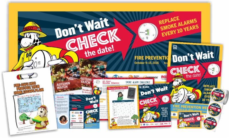 Canadian Versions of The NFPA Fire Prevention Week Materials