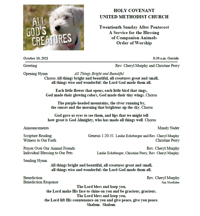 8:30 am Outdoor Worship