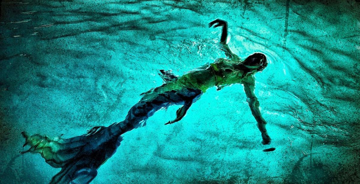 Miracle Mermaids Full Moon Float - April 21, 2024. Sunset Dinning Poolside.