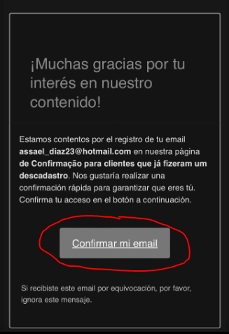 Por favor Actualiza tus datos para recibir nuestra información