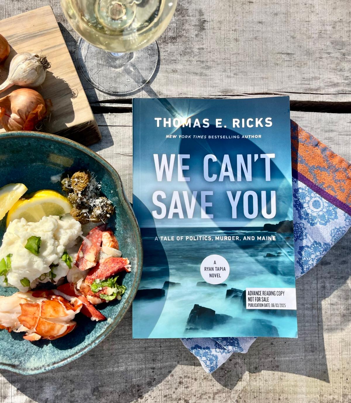 Book Club Buzz: WE CAN'T SAVE YOU by Thomas Ricks
