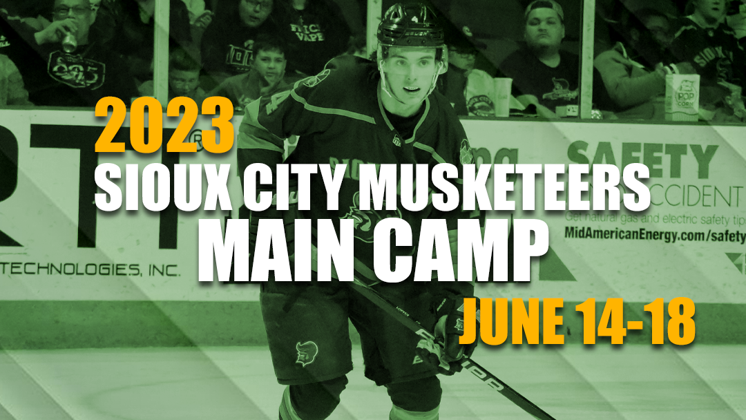 YOU'RE INVITED: Sioux City Musketeers 2023 Main Camp