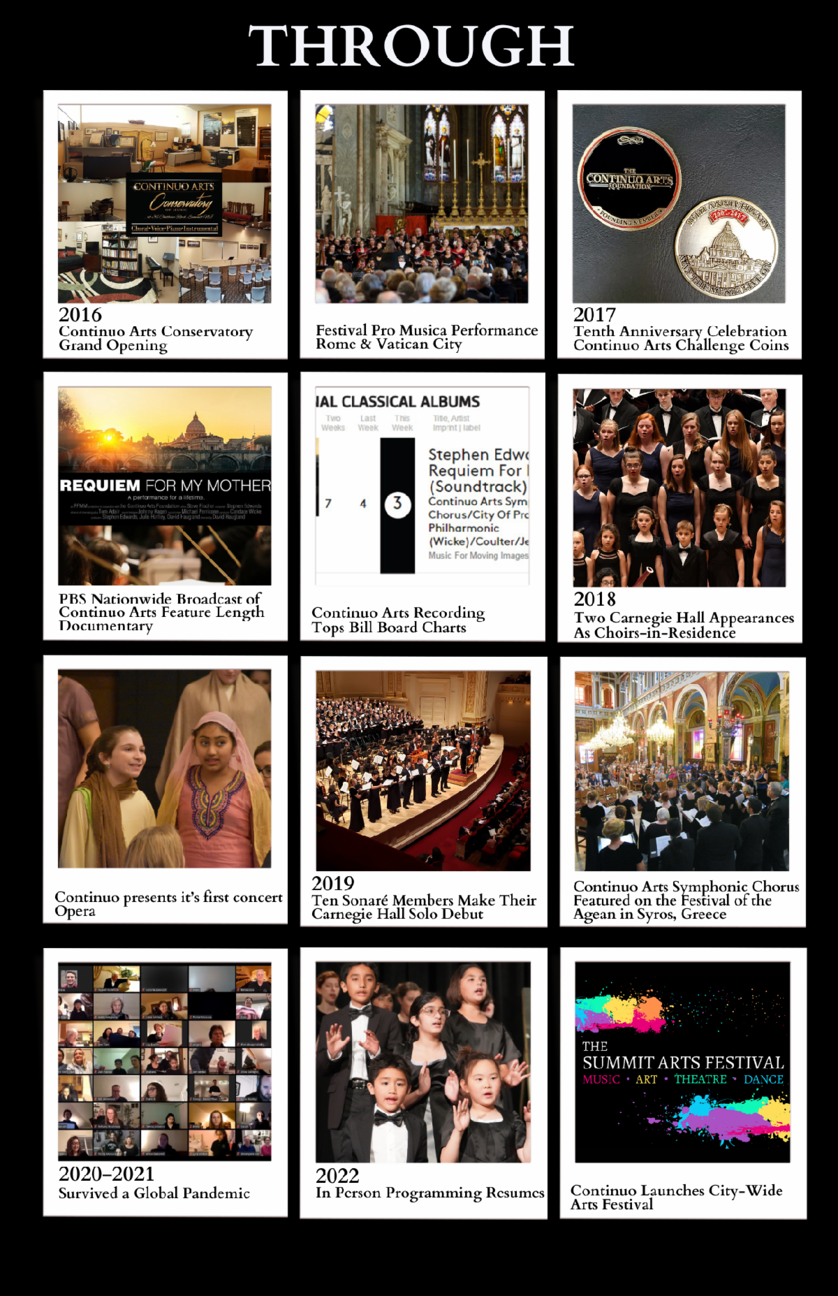 Welcome To Our 20th Season!