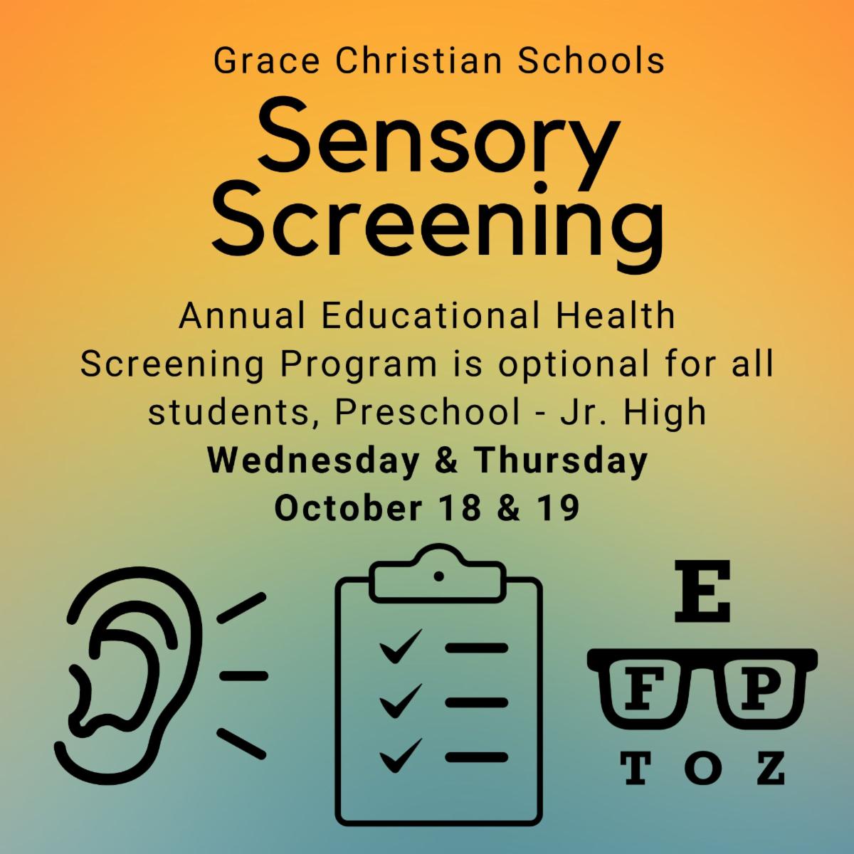 GCS-Sensory Screening