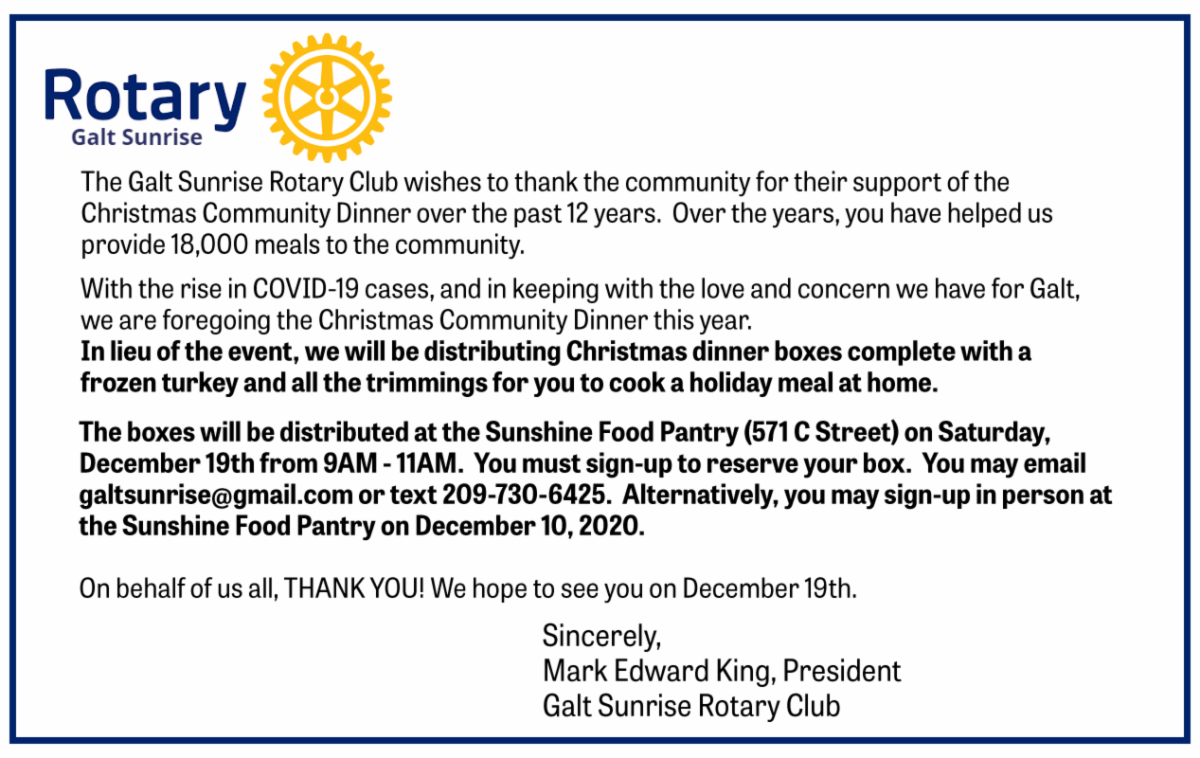 Cal-Waste Is Here To Help You, City of Galt Residents!