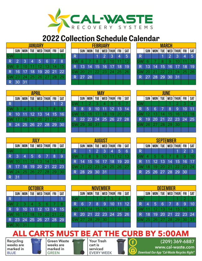 Cal-Waste Is Here To Help You, City of Galt Residents!