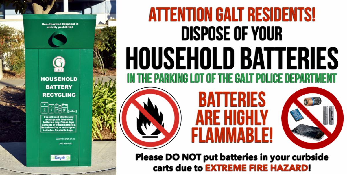 Cal-Waste Is Here To Help You, City of Galt Residents!