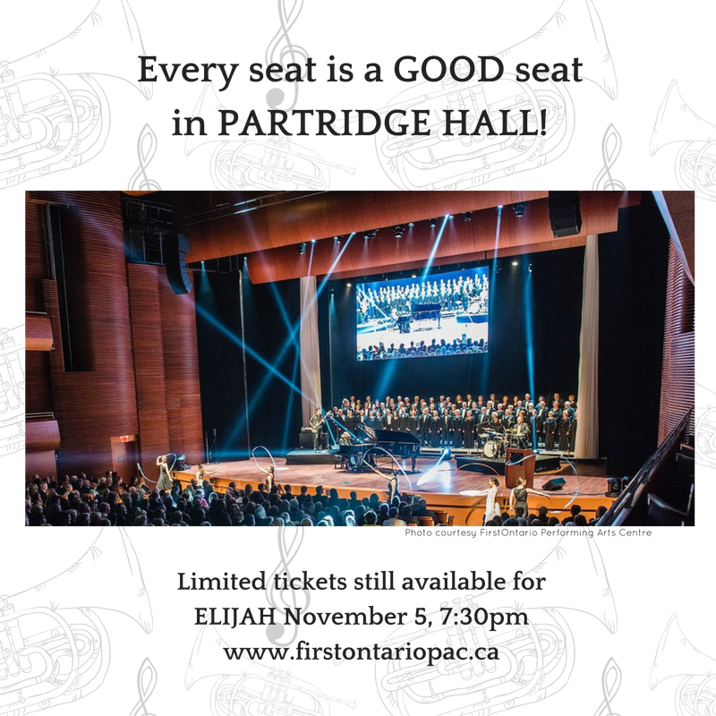 Every seat's a good seat in Partridge Hall!