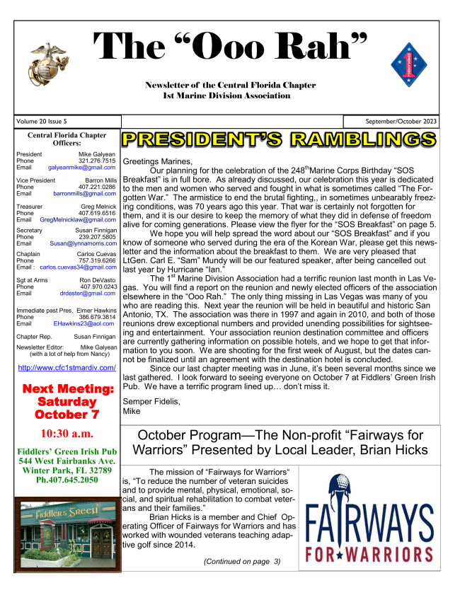 The Blue Diamond News - 6 October 2023