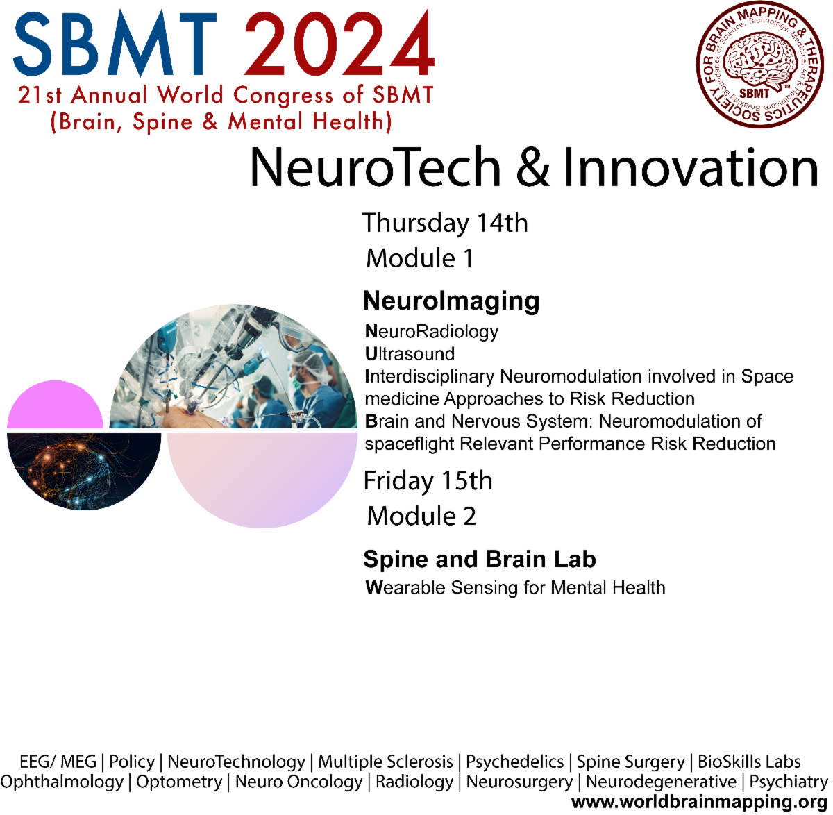 21st World Congress SBMT 2024 | Program