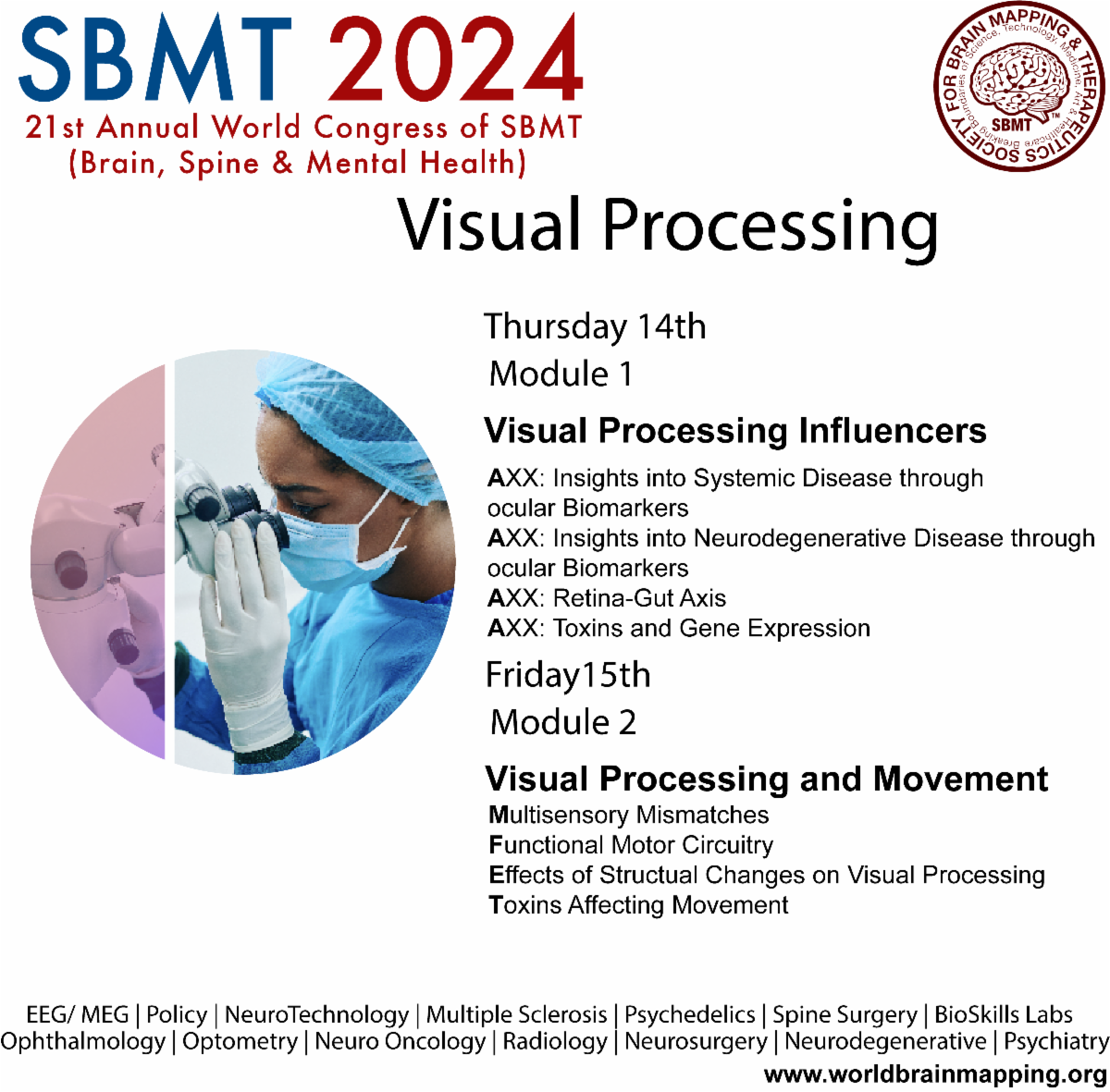 21st World Congress SBMT 2024 | Program