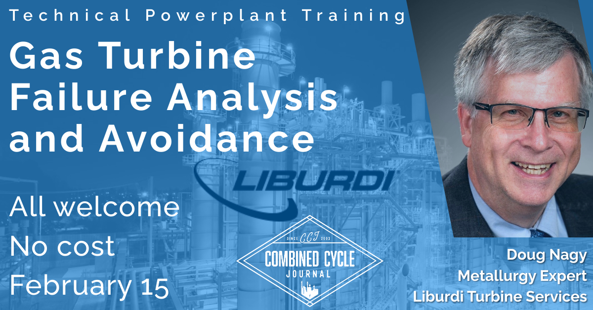 Key F-class gas turbine and HRSG user groups set to meet in person and ...