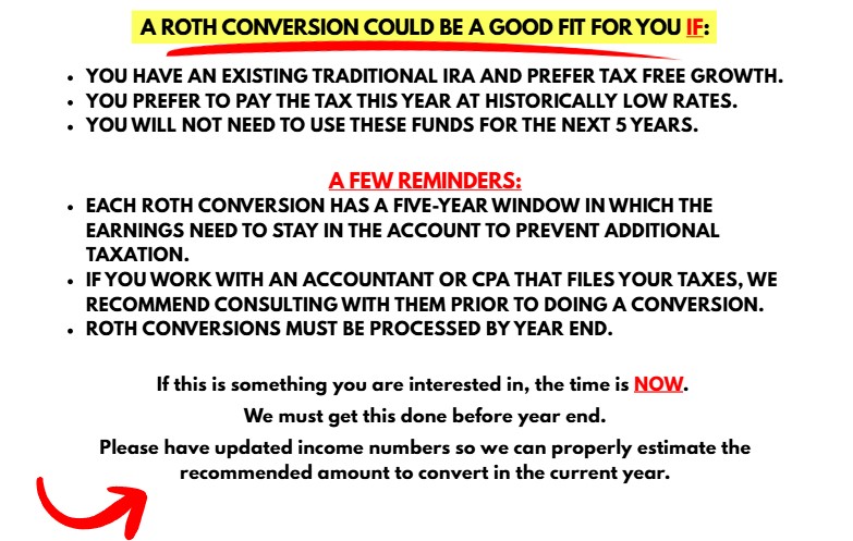 Invitation Enclosed: Why Now May Be A Good Time To Execute A Roth ...