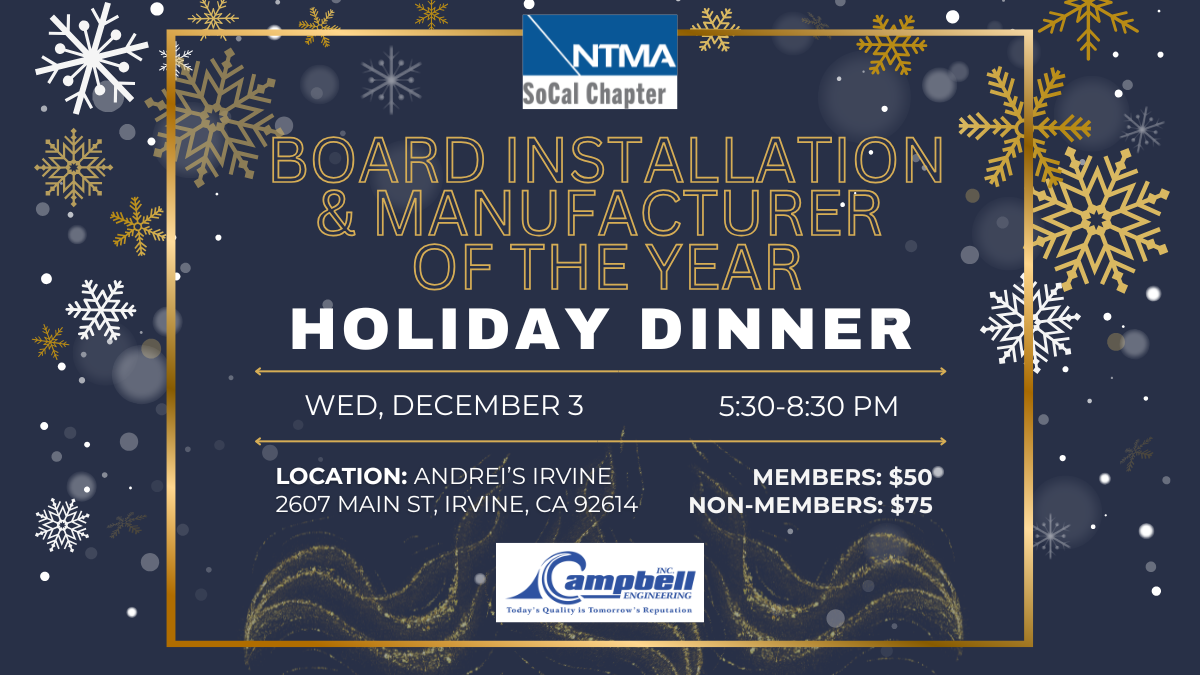 SoCal Holiday Party & Installation Dinner