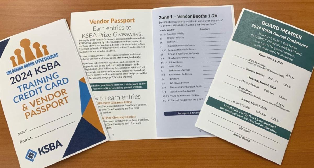 KSBA 2024 Annual Conference - Know Before You Go!