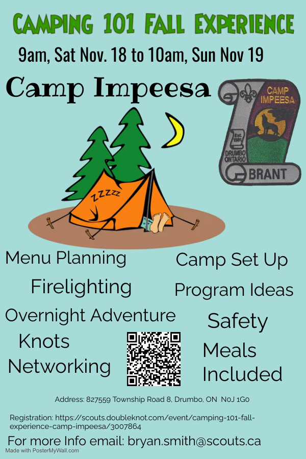 Scouter Development Camping 101