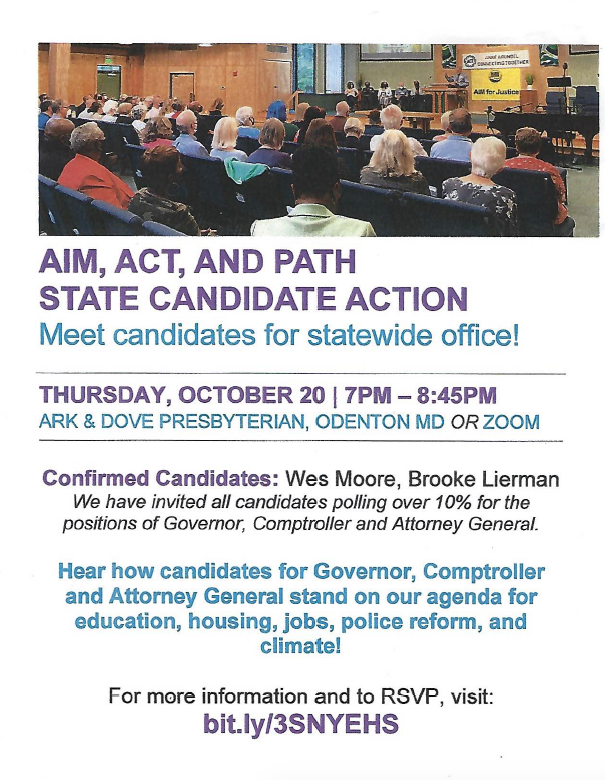 AIM, ACT, and PATH State Candidate Action