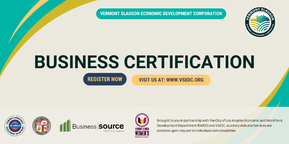 Business Certification Workshop