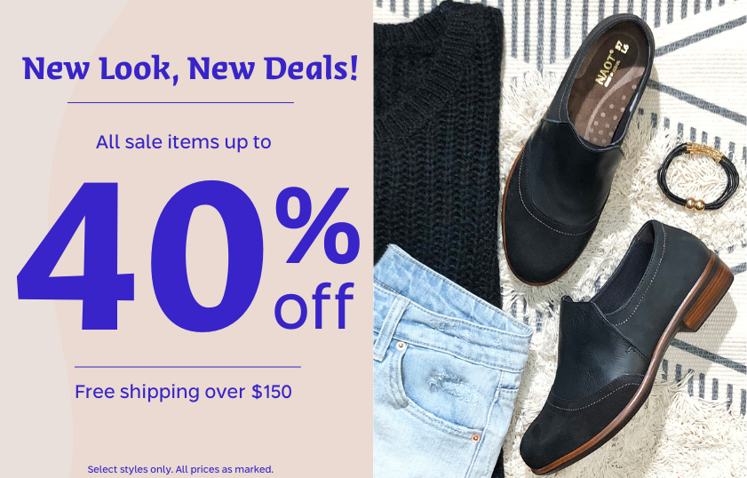 Step into Style + Savings!