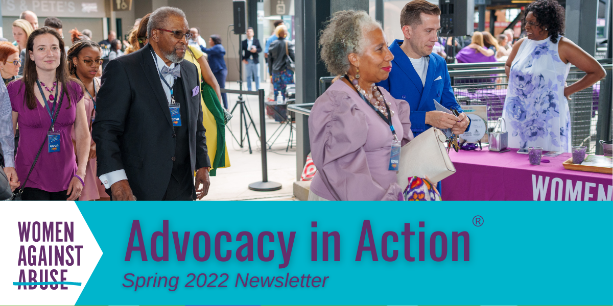 Women Against Abuse's Spring Newsletter